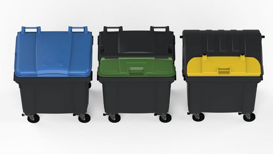 Mobile waste containers - Robust & versatile | ESE | ESE
